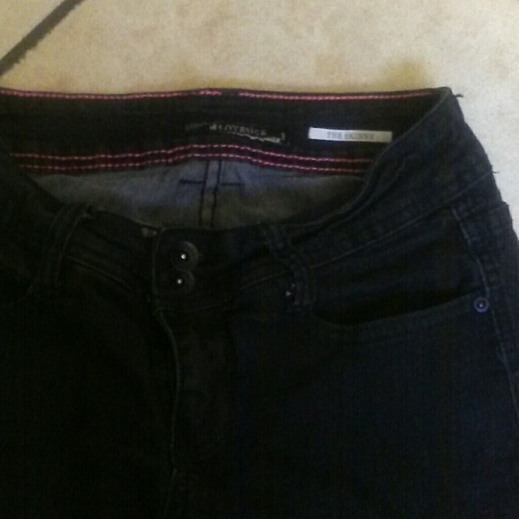 Lovesick By Hot Topic | Jeans | Dark Blue Skinny Jeans By Hot Topic ...